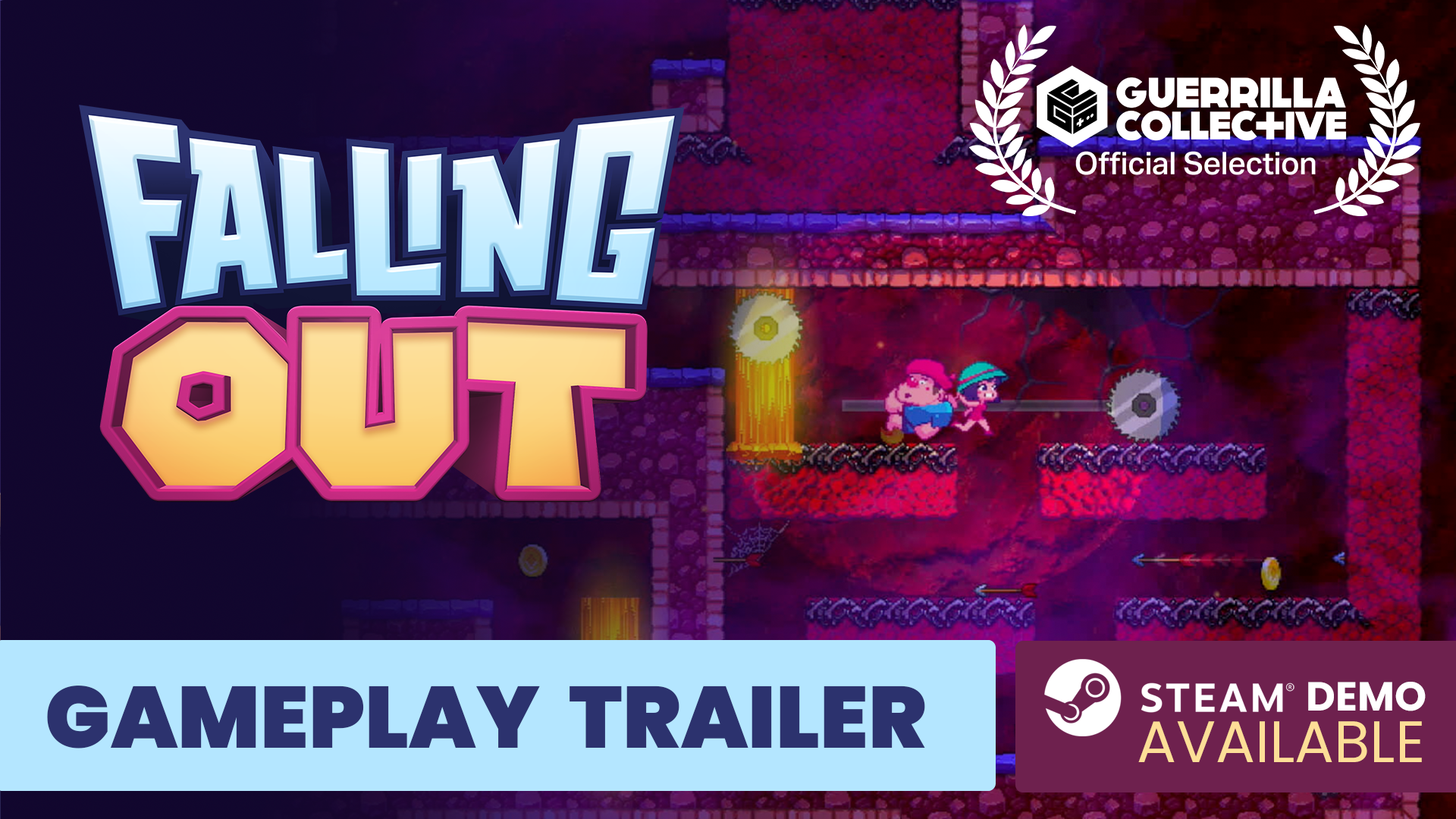 FALLING OUT Gameplay Trailer Released - Firestoke Games